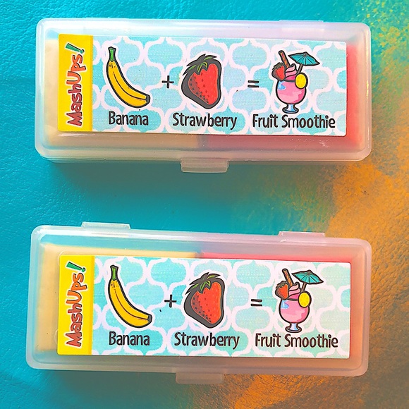 mashups | Toys | Smoothie Mashup Kneaded Erasers Scented Nwt Strawberry ...